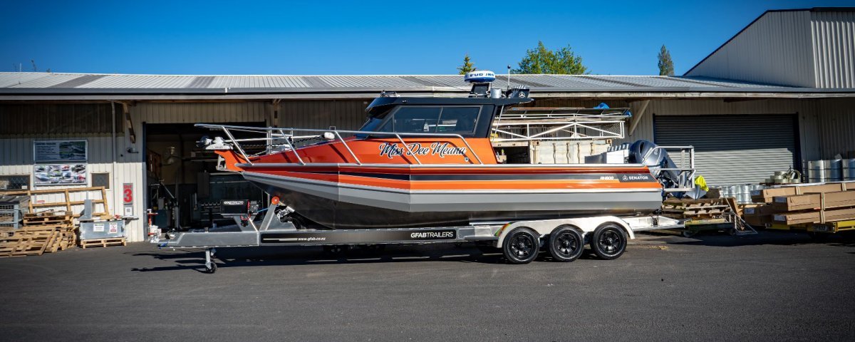 Certificate of Fitness GFAB Alloy Boat TrailerTrailers